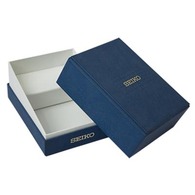 China Handmade Watch Gift Packaging Box 4C Offset Printing Recyclable Metallic for sale
