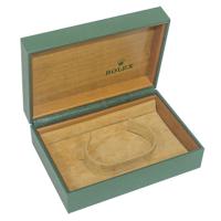 China Velvet Watch Box Gift Packaging Lid Hinged Base With Extend Flap for sale