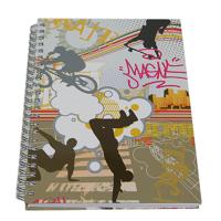 China A5/A4/A3 Sketchpad Book Blank Spiral Bound Sketchbook 40-60 Sheets for sale
