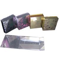 China Gold And Silver Foldable Paper Box Rigid Box Packaging For Cosmetic for sale