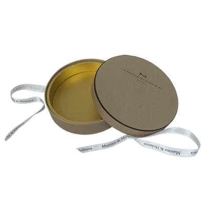 China Customized FSC Paper Cans Packaging Cylinder Round Box Packaging for sale