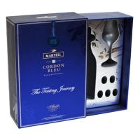 China Set Of Wine Gift Packaging Box Blue Gloss Drawer Hot Foil Stamping EVA for sale