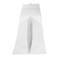 China White Card Foldable Paper Box with Corrugated Inner For Electronic Products for sale