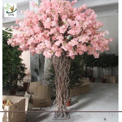 China UVG CHR057 Artificial Peach Blossom Tree 150cm Pink Indoor Decorative for Window Display for sale