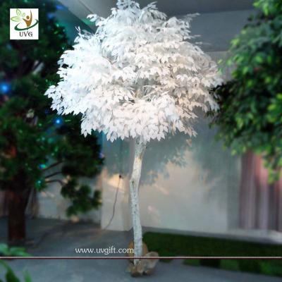 China UVG GRE013 Artificial White tree for wedding decoration garden landscaping for sale