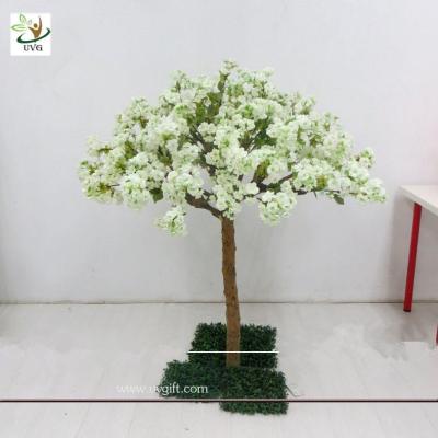 China UVG CHR037 White Cherry Blossom Tree Artificial Wedding Centerpiece 60cm Home Garden Decoration for sale