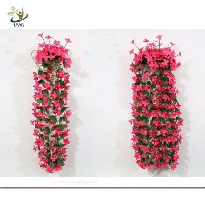 China Artificial Wisteria Flower Hanging Dried Bean Flowers Wedding Gift UVG Making 1.2m Length for sale