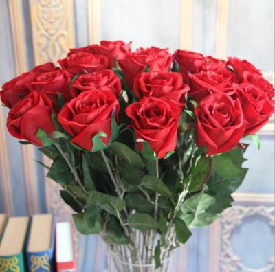 China UVG FLRS70 Handmade Artificial Rose Flower 70cm Tall for Home Decor for sale