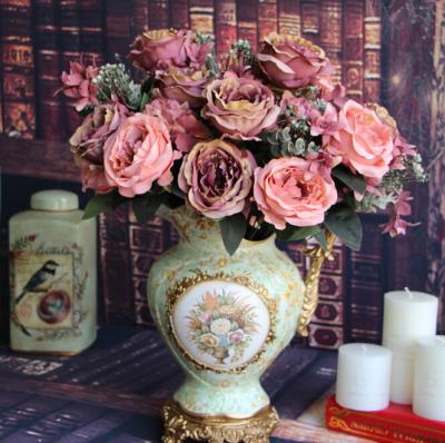 China Artificial Rose Flower UVG China Market Wedding Event Decoration Supplier for sale