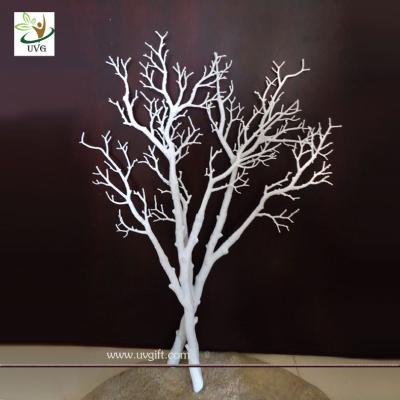 China UVG DTR010 White Dry Tree Branch 60cm Artificial Stem for Wedding Home Decor for sale