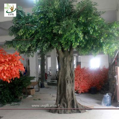 China Artificial Decorative House Tree UVG GRE033 Green Leaves 1.5m Height for Party Decoration for sale