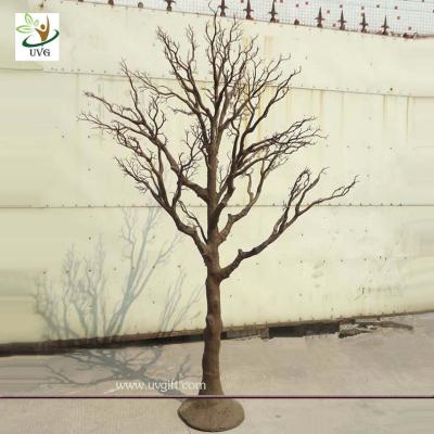 China UVG DTR15 Brown Artificial Dry Trees 15cm for Wedding Table Centerpiece Decoration for sale