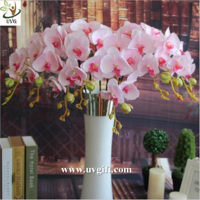 China China Wholesale Artificial Silk Orchid Flower Arrangements UVG Supplier for Sale for sale