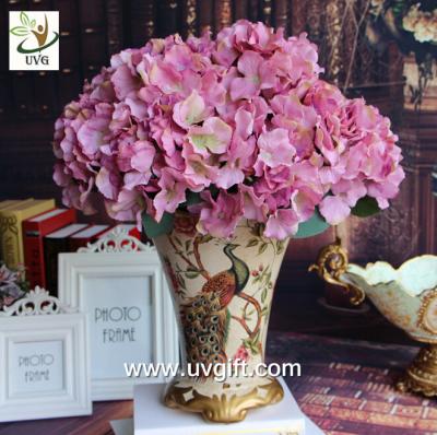 China UVG Purple Artificial Hydrangea Geranium Flower for Wedding Decoration China Market for sale