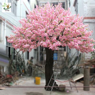 China UVG 15ft Pink Artificial Japanese Cherry Blossom Tree Wedding Party Decoration for sale