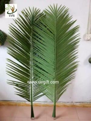 China Wholesale UVG Foxtail Artificial Coconut Tree Leaves 1.5m for Roof Decoration PTR044 for sale