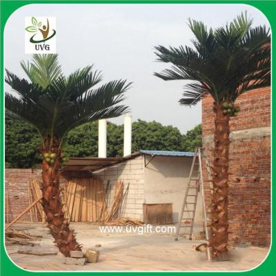 China UVG PTR017 Natural Fake Coconut Palm Tree Artificial Leaves Indoor Outdoor Landscaping 6ft for sale
