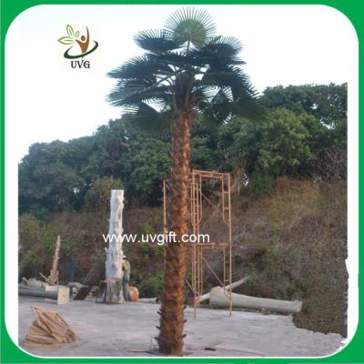 China UVG PTR032 Artificial Coconut Palm Tree with Real Bark for Indoor Outdoor Park Decor for sale