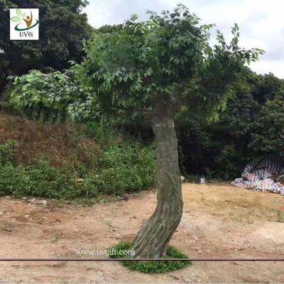 China UVG Giant Artificial Banyan Tree 4m High Faux Outdoor Tree for Garden Decoration for sale