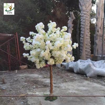 China Artificial Cherry Blossom Tree Centerpiece UVG CHR144 for Wedding Indoor Decoration 60cm for sale