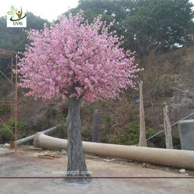 China UVG CHR140 Pink Peach Blossom Artificial Tree 140cm Silk Flower Wedding Decoration for sale