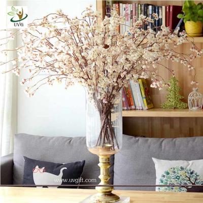 China Pink Artificial Cherry Flower Branch Centerpiece Wedding Favor 147 for sale