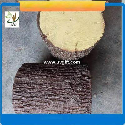 China GRC Fiberglass Fake Tree Stool UVG Realistic China Fir Stump Park Decoration CHR151 for sale