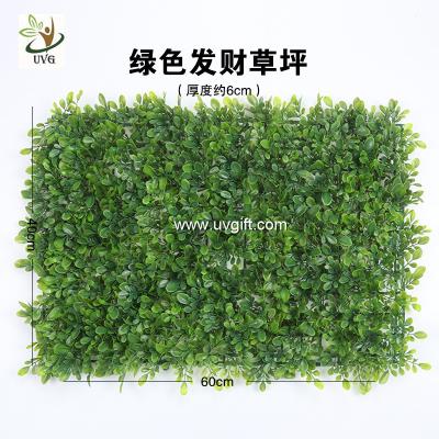 China UVG Artificial Plastic Grass Boxwood Hedge for Interior Swimming Pool Decoration GRS26 26cm Height for sale