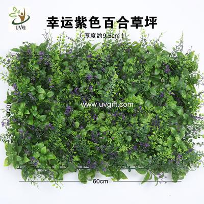 China UVG Artificial Boxwood Grass Green Pathway Mat 60x40cm for Party Decoration GRS25 for sale