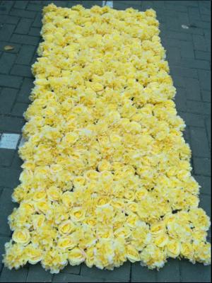 China Wholesale UVG Artificial Flower Wall Gridding Panel for Wedding Stage Backdrop Decoration for sale