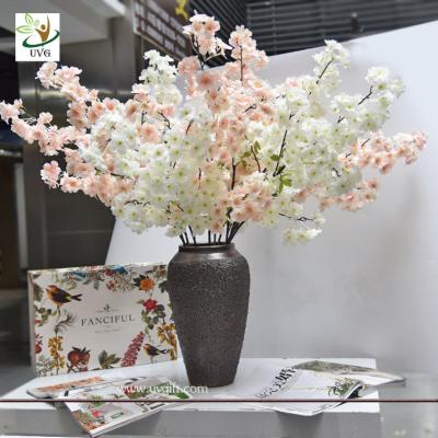 China UVG Silk Cherry Blossom Tree Branch Decor 167cm for Wedding Vase Arrangement for sale