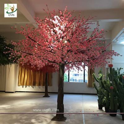 China Indoor Artificial Cherry Blossom Tree UVG Event Wedding Decoration 6ft for sale