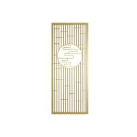 China Aluminum Alloy Laser Cut Decorative Metal Screen Panel Room Divider 1800mm for sale