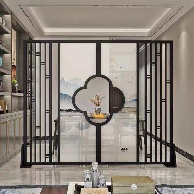 China Decorative Perforated Metal Room Divider PVD Coating Stainless Steel Custom Size for sale