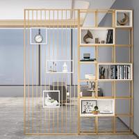 China Decorative Wrought Iron Partition Divider Hand Polished Metal Screen Custom Size for sale