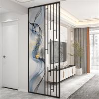 China Customized Decorative 304 Stainless Steel Metal Screen Partition Room Divider for sale
