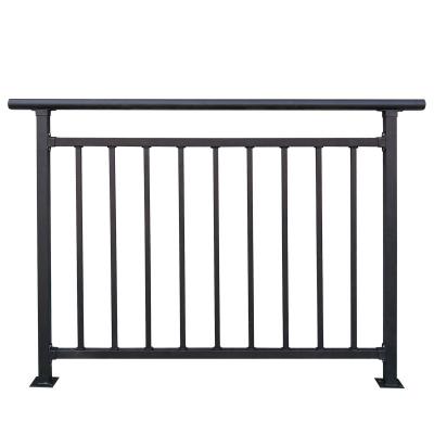 China 304 Stainless Steel Frameless Glass Handrail 1050mm Height Custom Made Indoor Home Balustrade for sale