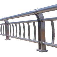 China 304 Stainless Steel Guardrail Customized Tubular Railings 1050mm Height Safety Barrier for sale