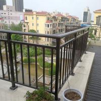 China 304 Stainless Steel Balcony Handrail 1050x40mm Home Decorative Railing for sale