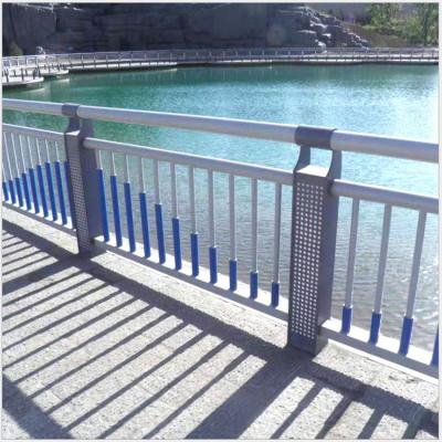 China 316 Stainless Steel Handrail Outdoor Metal Stair Railing System 1050mm Height for sale