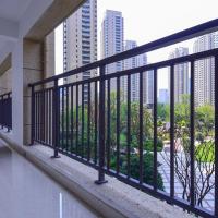 China 304 Stainless Steel Balcony Handrail 1050x40mm Home Decorative Railing for sale