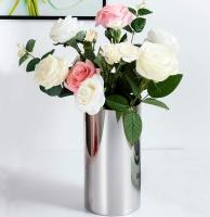 China High Rust Resistance Smooth Stainless Steel Flowerpot Custom Shape Any Size for sale