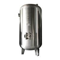 China Portable Horizontal Stainless Steel Air Storage Tank High Pressure Air Receiver Custom Size for sale