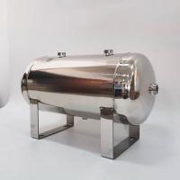 China Stainless Steel Movable Chemical Storage Tank 1000L Customizable Vertical Tank for sale
