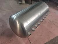 China SUS304 Stainless Steel Storage Tank Customizable Horizontal Pressure Tank 500L for sale