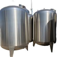 China 500L 1000L Stainless Steel Storage Tank Movable Liquid Storage Tank for sale