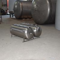 China 50L Stainless Steel Air Storage Tank 1.25 MPa Large Volume Vertical Tank for sale
