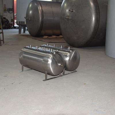 China SUS304 Stainless Steel Storage Tank Customizable Horizontal Pressure Tank 500L for sale