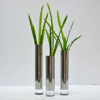 China High Durability Custom Stainless Steel Vase Easy Maintenance for sale