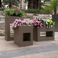 China High Durability Custom Stainless Steel Vase Easy Maintenance for sale